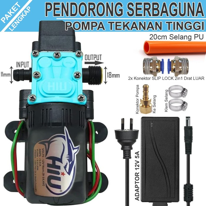 Jual Pompa HIU DRAT Paket Lengkap Pendorong Otomatis - SLIPLOCK DRAT ...