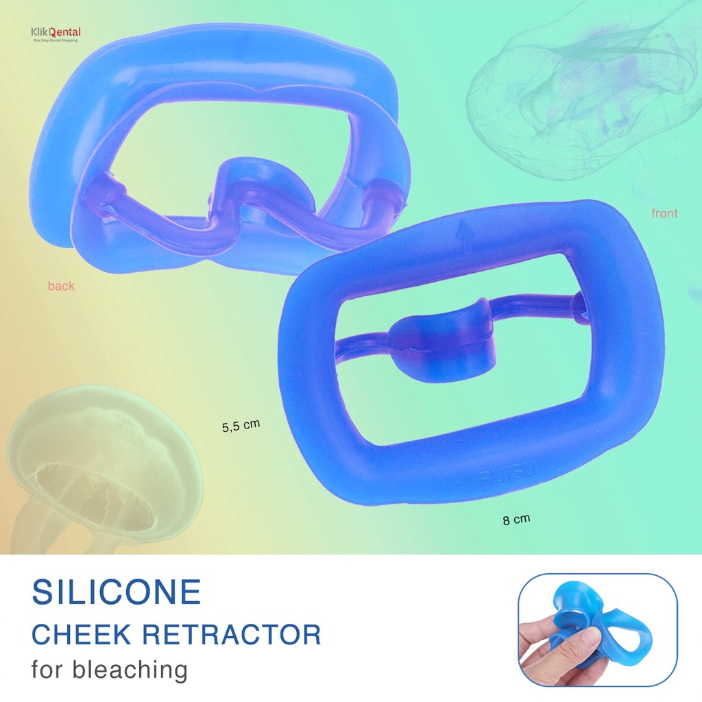 Jual KLIK DENTAL Silicone Cheek Retractor for bleaching | Shopee Indonesia