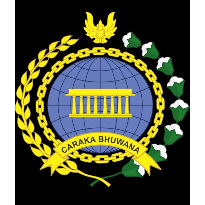 Jual logo kemlu logo bordir kemlu logo kementerian luar negeri logo ...