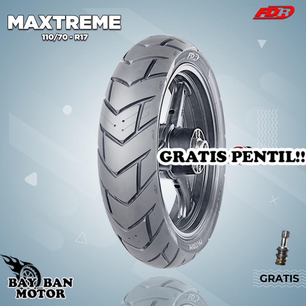 Jual Ban Motor MOGE (Motor Batangan) // FDR MAXTREME 110/70 Ring 17 ...
