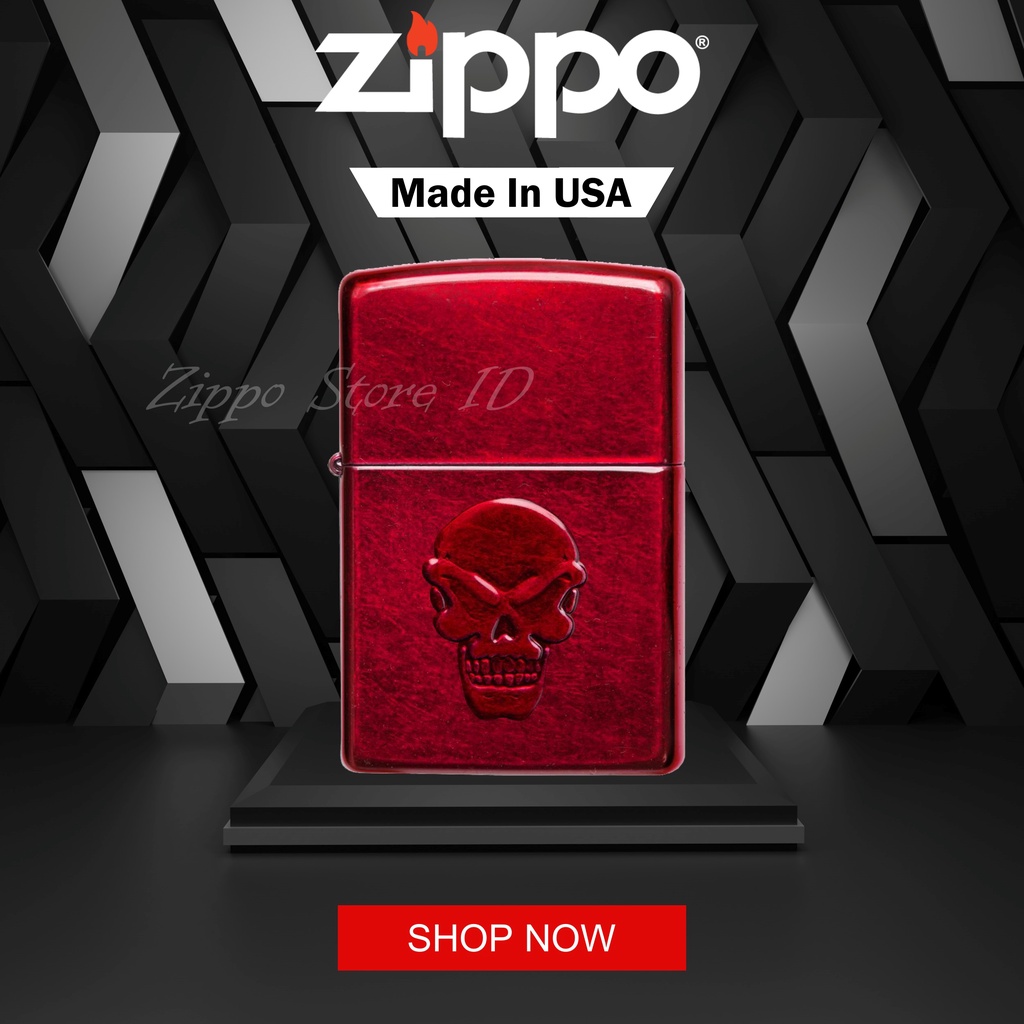 Jual Korek Api Zippo Doom 21186 Original Garansi Resmi | Shopee Indonesia