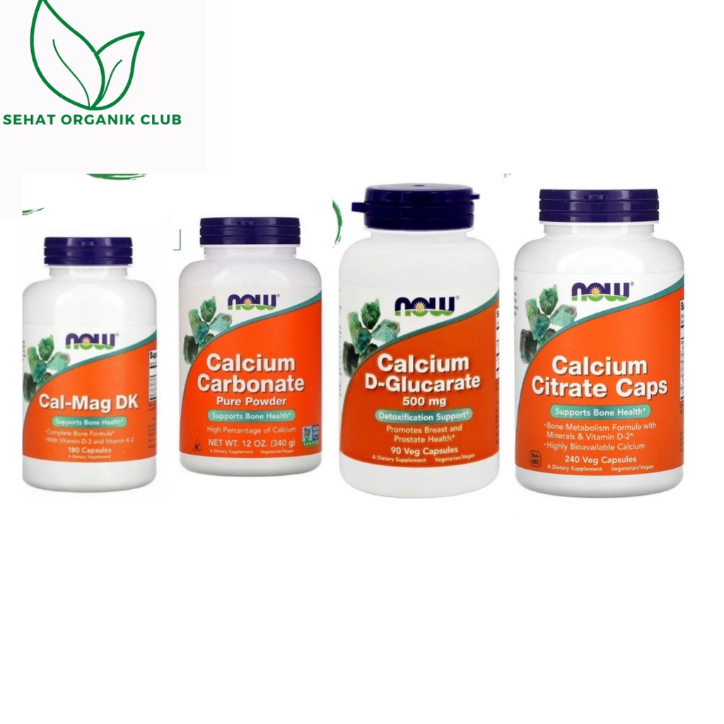 Jual now Foods Cal Mag DK 180 Caps Calcium Magnesium Vitamin D3 k2 ...