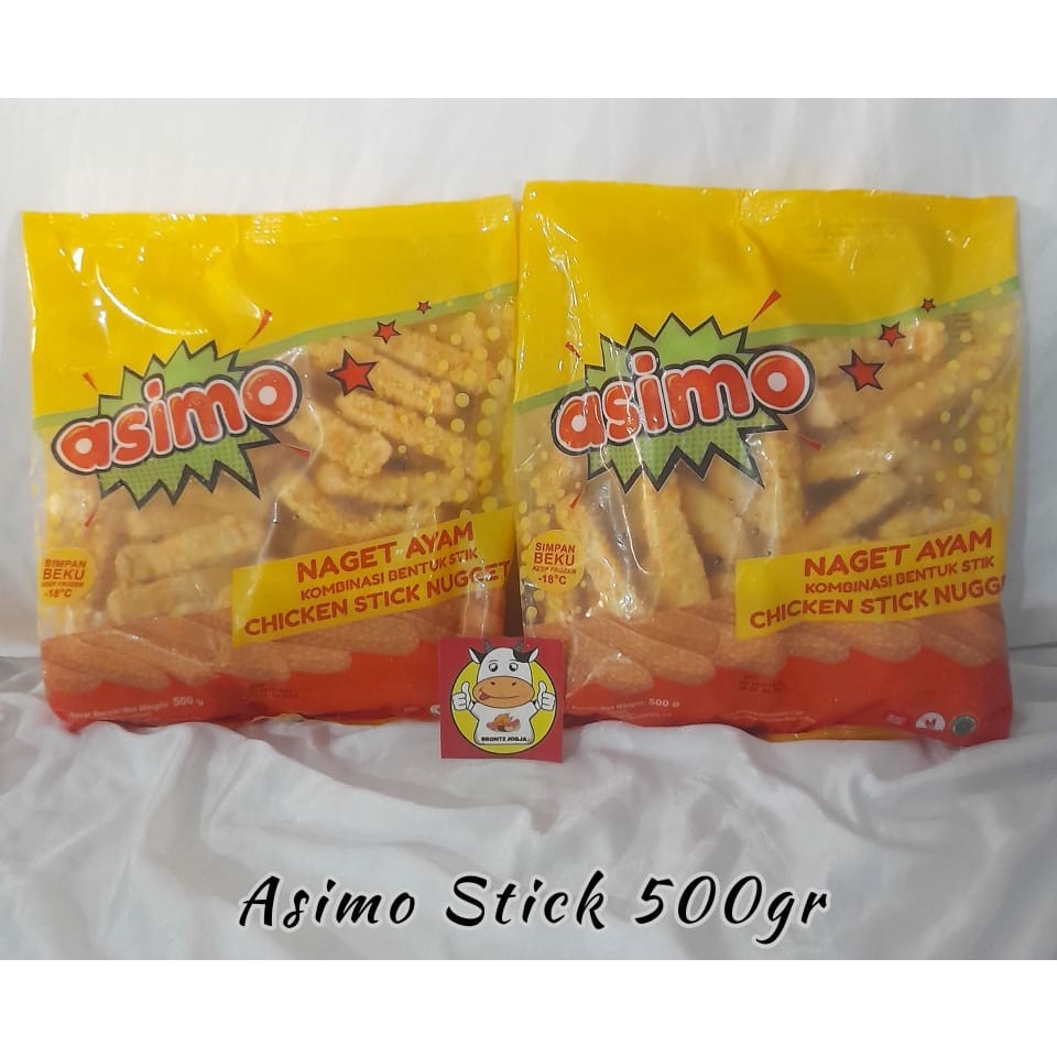 Jual ASIMO CHICKEN NUGGET STICK 500GR - FROZEN FOOD - BRONTZ JOGJA ...