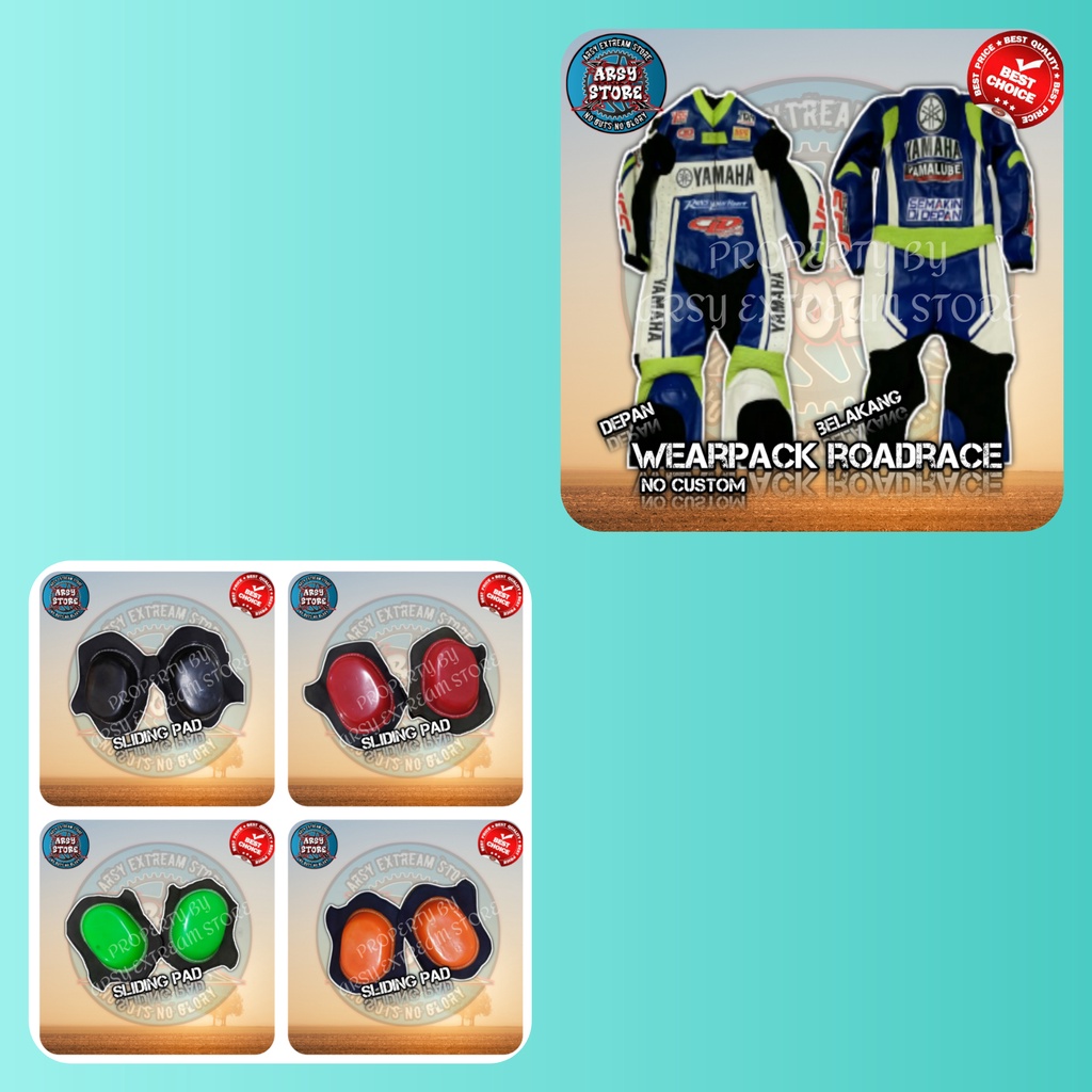 Jual WEARPACK ROAD RACE AND SLIDING PAD | READY STOK | WEARPACK ...