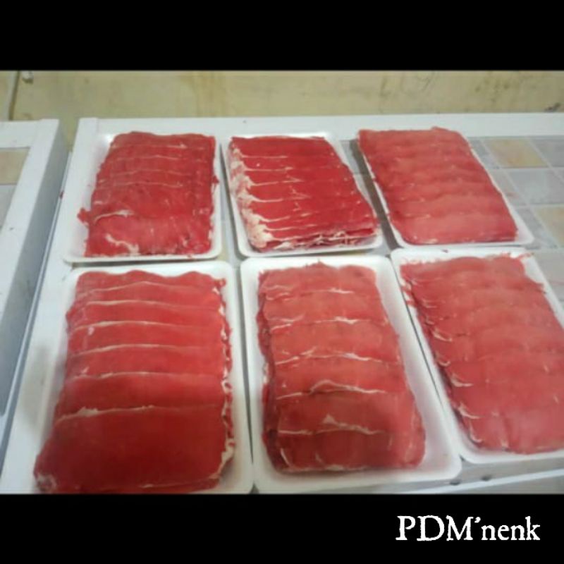 Jual DAGING SLICEi/ DAGING SLICE TERIYAKI 500G | Shopee Indonesia