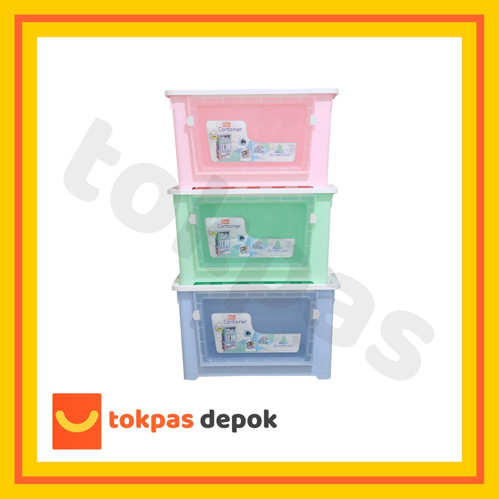 Jual [KHUSUS GOJEK & GRAB] Olymplast Storage Solution Container Box ...