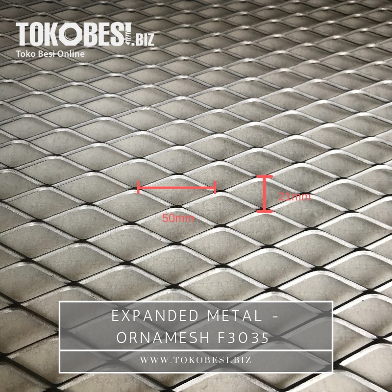 Jual Expanded metal - Ornamesh F3035 (lbr) | Shopee Indonesia