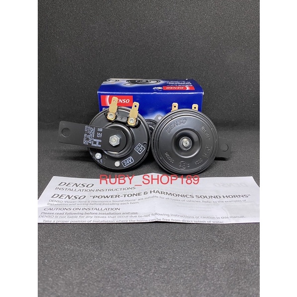 Jual Klakson Disc FullPower Tone Original DENSO 24V (Truk) | Shopee ...