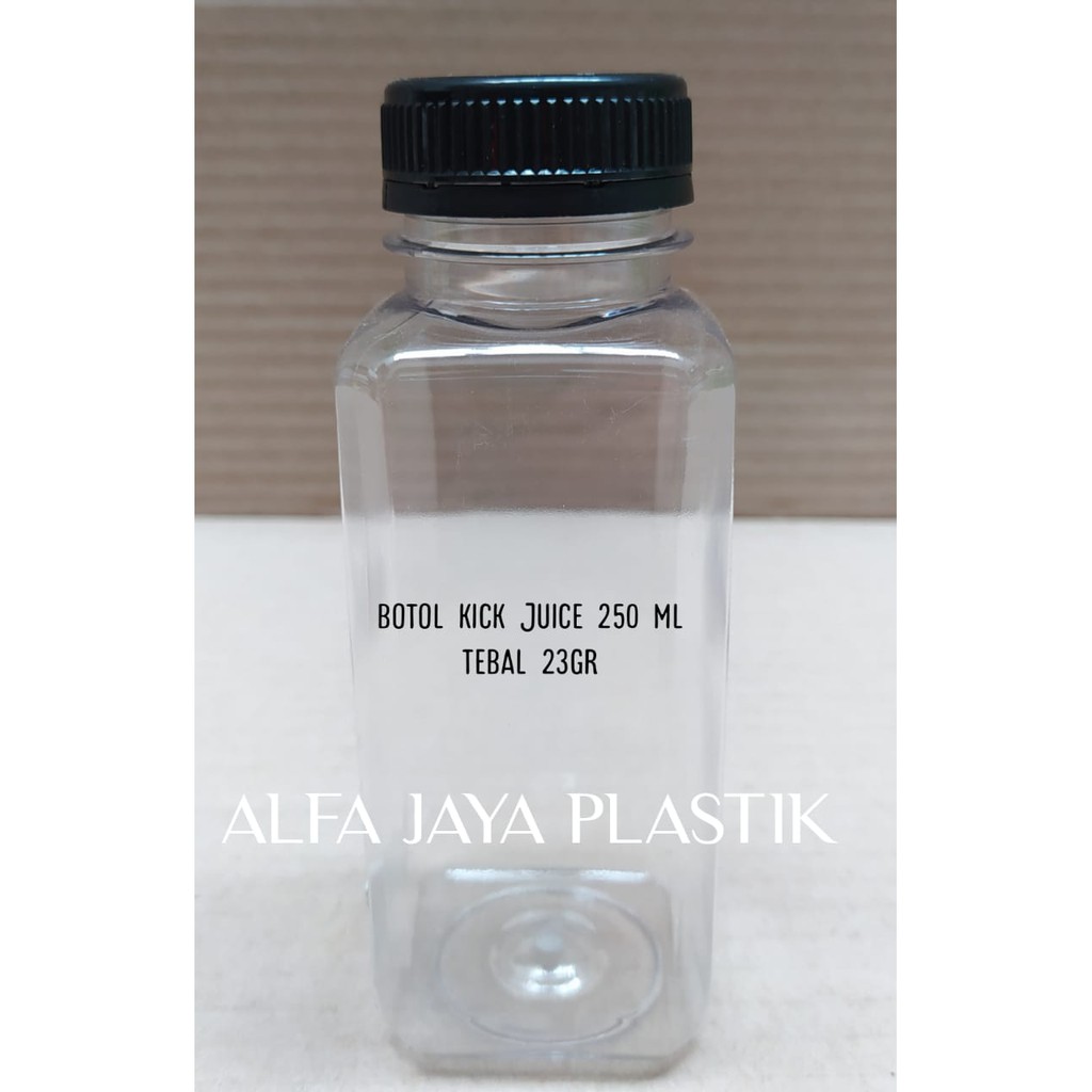 Jual Botol Kick Juice 250ml / Tebal 23gr | Shopee Indonesia