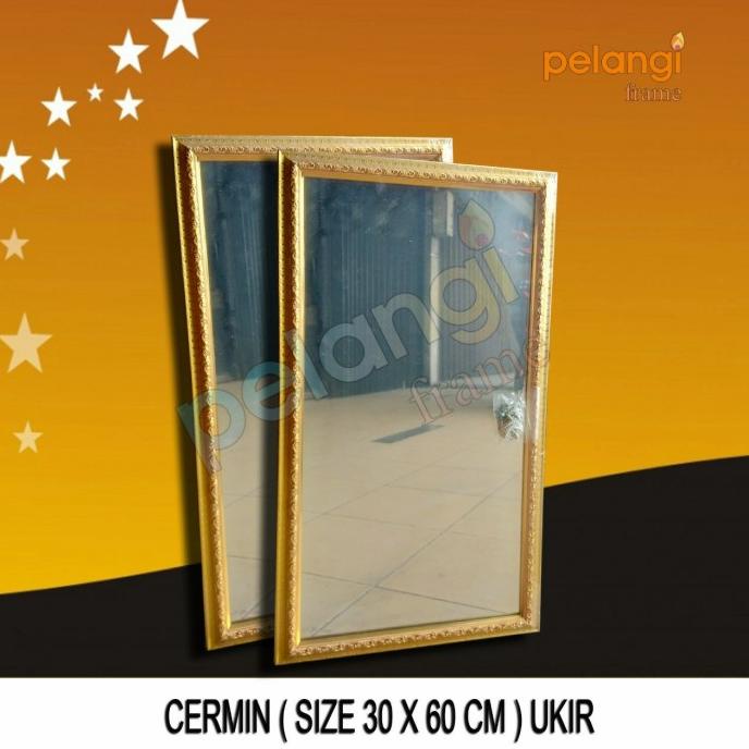 Jual bingkai cermin ukir Gold/emas (30x60cm) | Shopee Indonesia