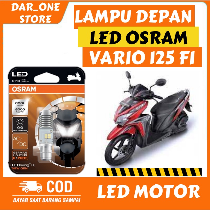 Jual LAMPU DEPAN LED OSRAM MOTOR HONDA VARIO 125 LAMA ORIGINAL PNP | Shopee Indonesia