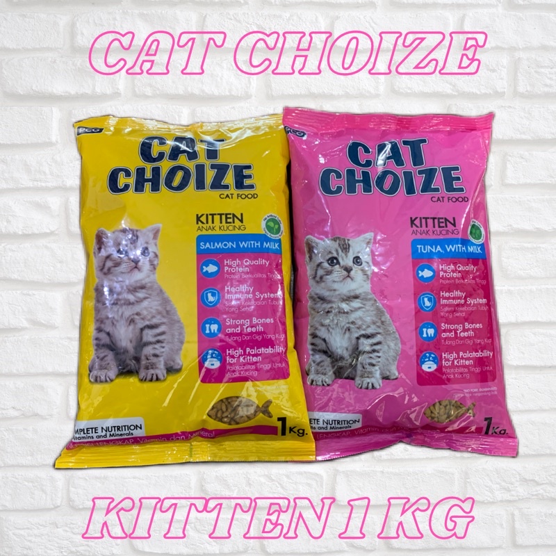 Jual Cat Food Cat Choize Kitten 1 KG | Shopee Indonesia