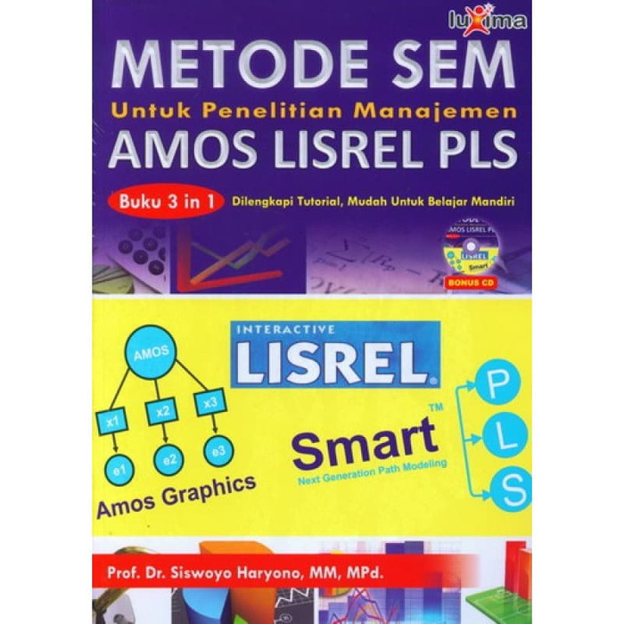 Jual Buku METODE SEM Untuk Penelitian Manajemen AMOS LISREL PLS - Siswoyo | Shopee Indonesia