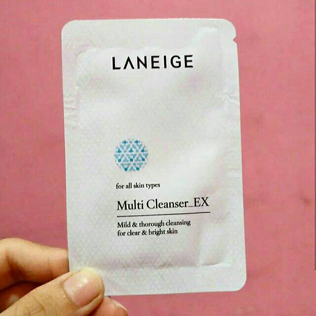 Jual LANEIGE MULTI CLEANSER EX 4 ML SAMPLE SIZE SACHET | Shopee Indonesia