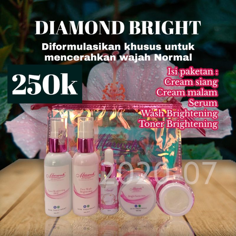Jual PAKET DIAMOND BRIGHT SABUN 100ML FREE POUCH | Shopee Indonesia