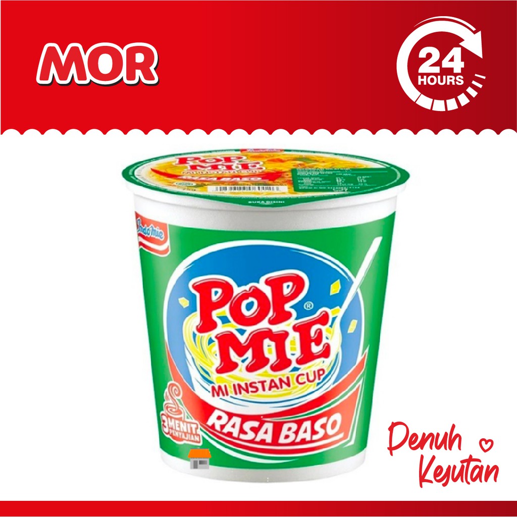 Jual POP MIE Instan Cup Rasa Baso 75 gr | Shopee Indonesia