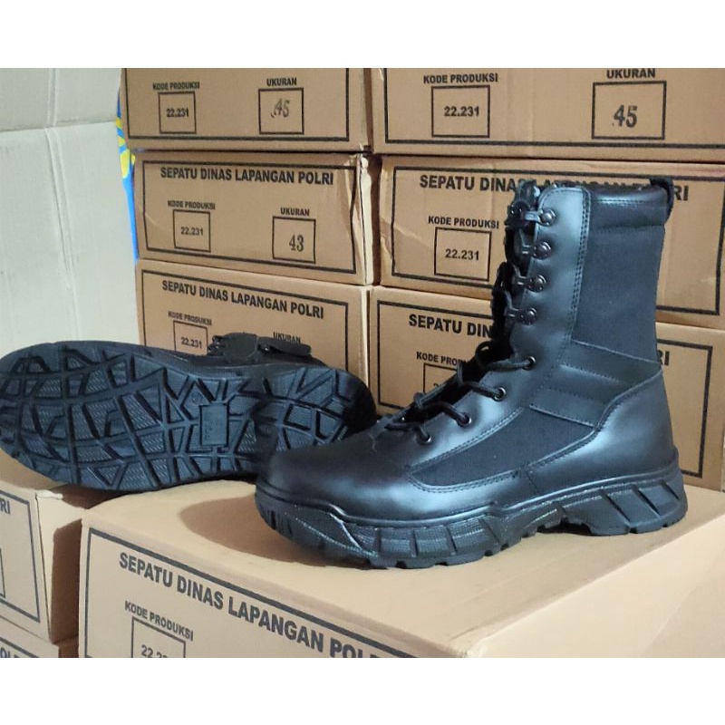 Jual Sepatu pdl polri 2024 original | Shopee Indonesia