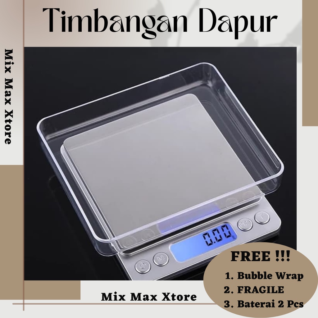 Jual Taffware Timbangan Dapur Digital Mini Digipound Scale akurasi gram ...
