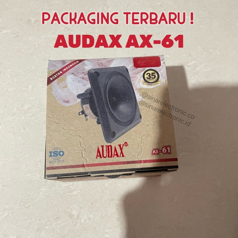 Jual AUDAX AX – 61 Tweeter Burung Walet Piezo Kualitas Terbaik | Shopee ...