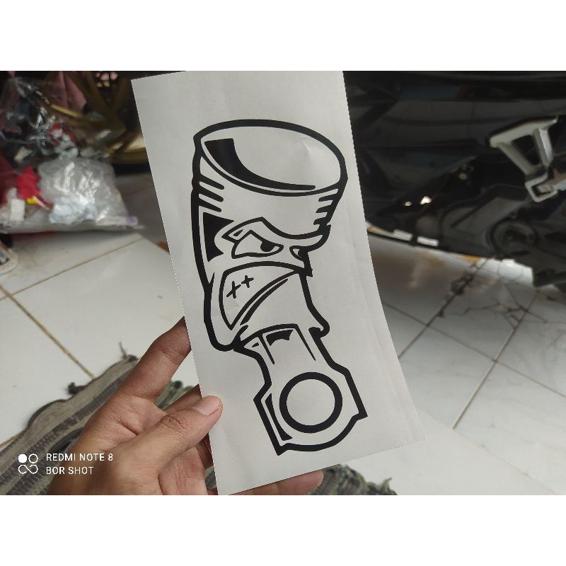 Jual STIKER PISTON UKURAN LAPTOP | STICKER CUSTOM ANIME BAND LOGO DLL ...
