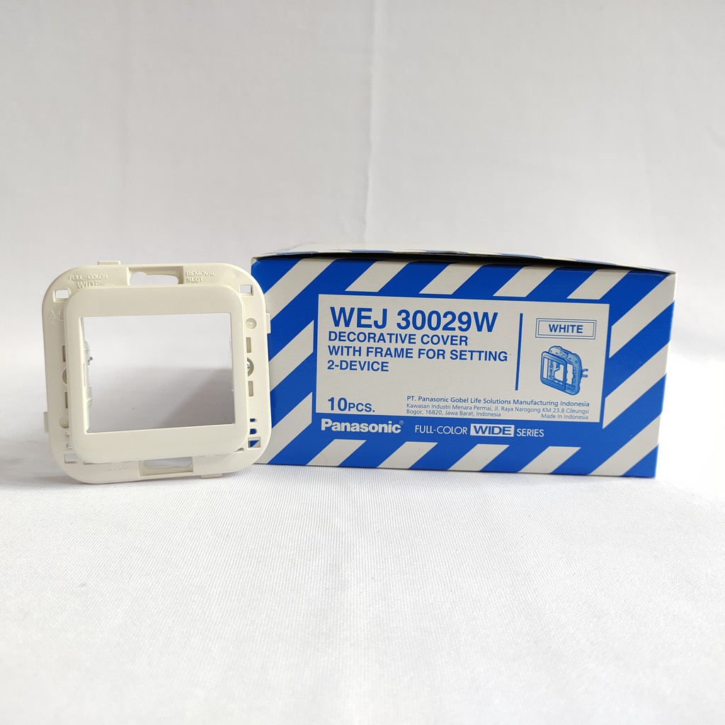 Jual Panasonic Saklar Cover Frame - WEJ 30029W | Shopee Indonesia