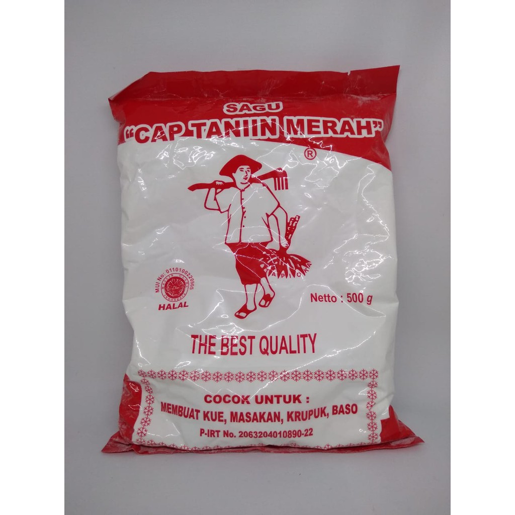 Jual Tepung Sagu cap Taniin Merah 500g | Shopee Indonesia