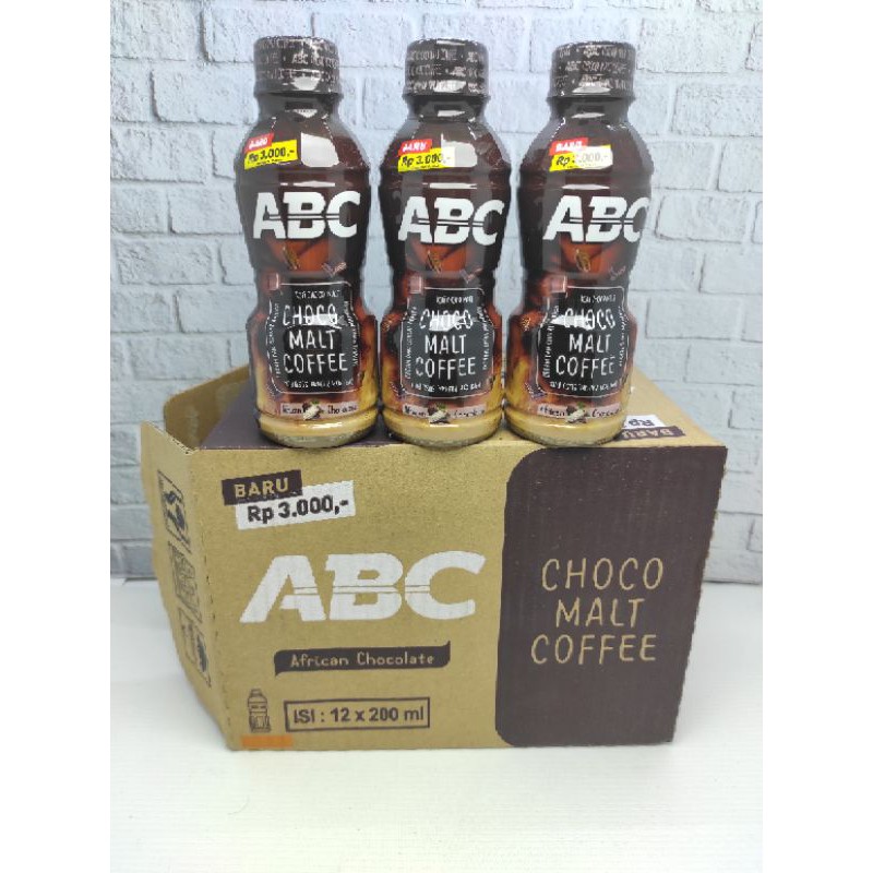 Jual Kopi ABC Botol 200 ml (1 dus isi 12 botol) | Shopee Indonesia