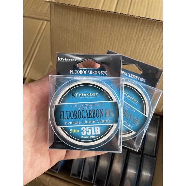 Jual SENAR LEADER TRIXSTER FLUOROCARBON 80% 50M | Shopee Indonesia