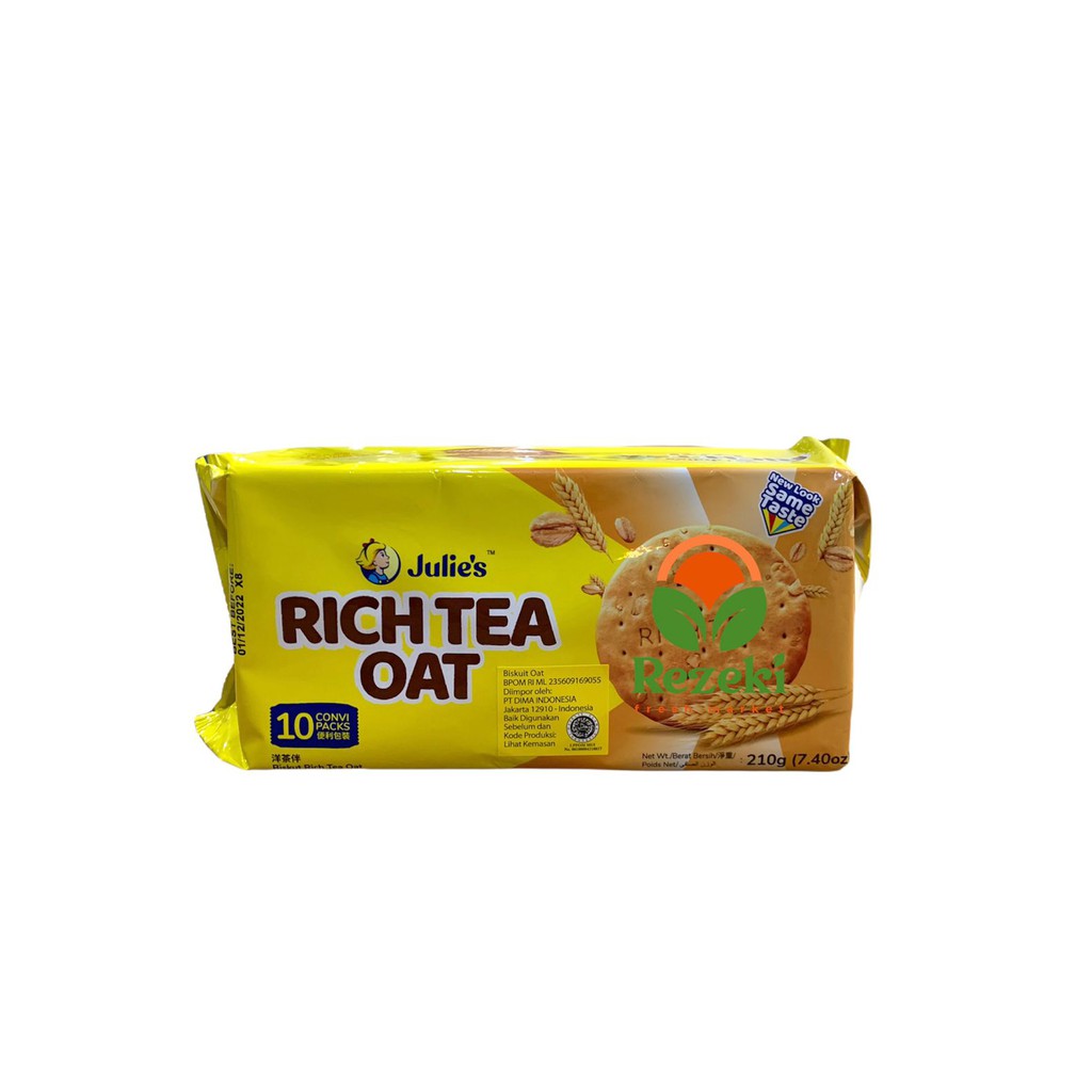 Jual JULIES RICH TEA OAT 210GR | Shopee Indonesia