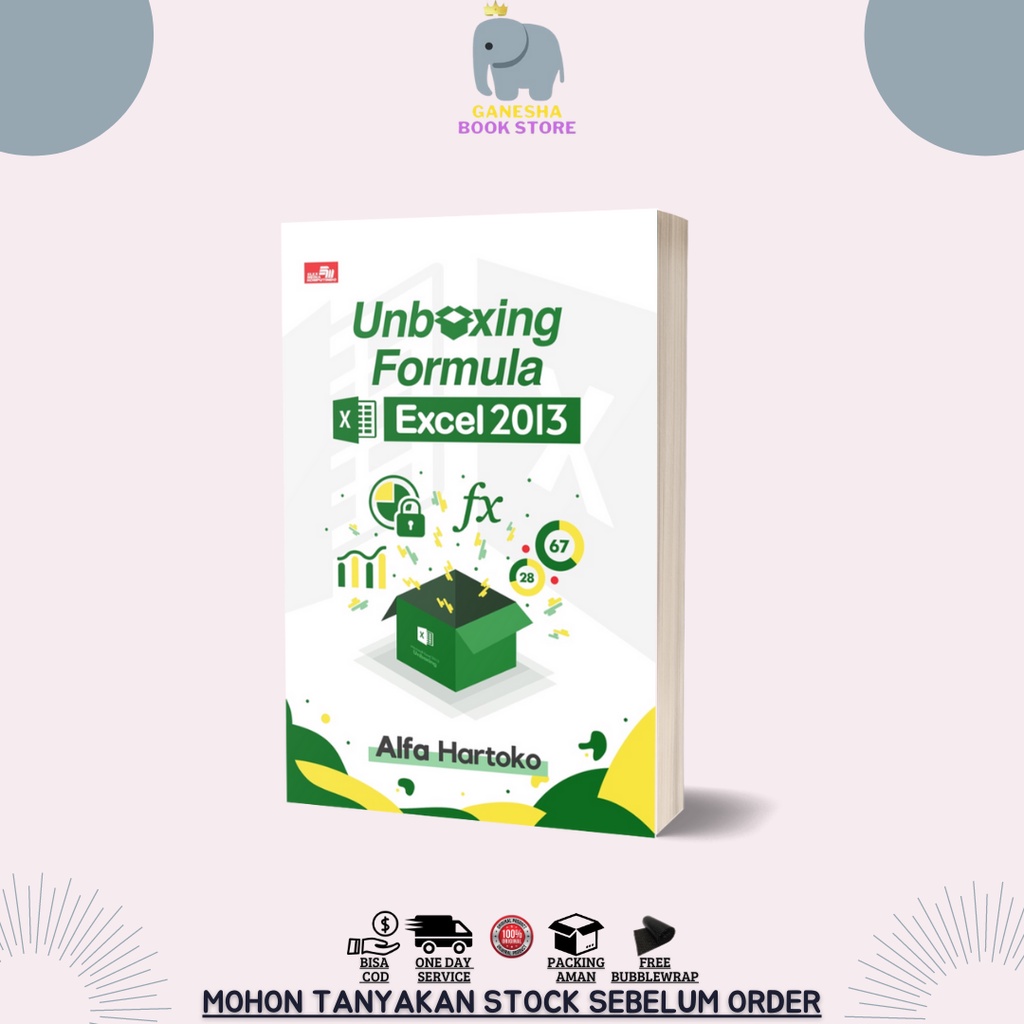 Jual Buku Komputer : Unboxing Formula Excel 2013 by Alfa Hartoko - Elex Media (ORIGINAL ...