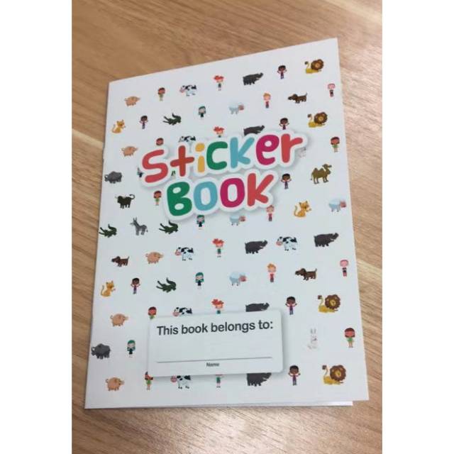Jual Sticker Album / Sticker Book Album Stiker / Buku Stiker | Shopee ...