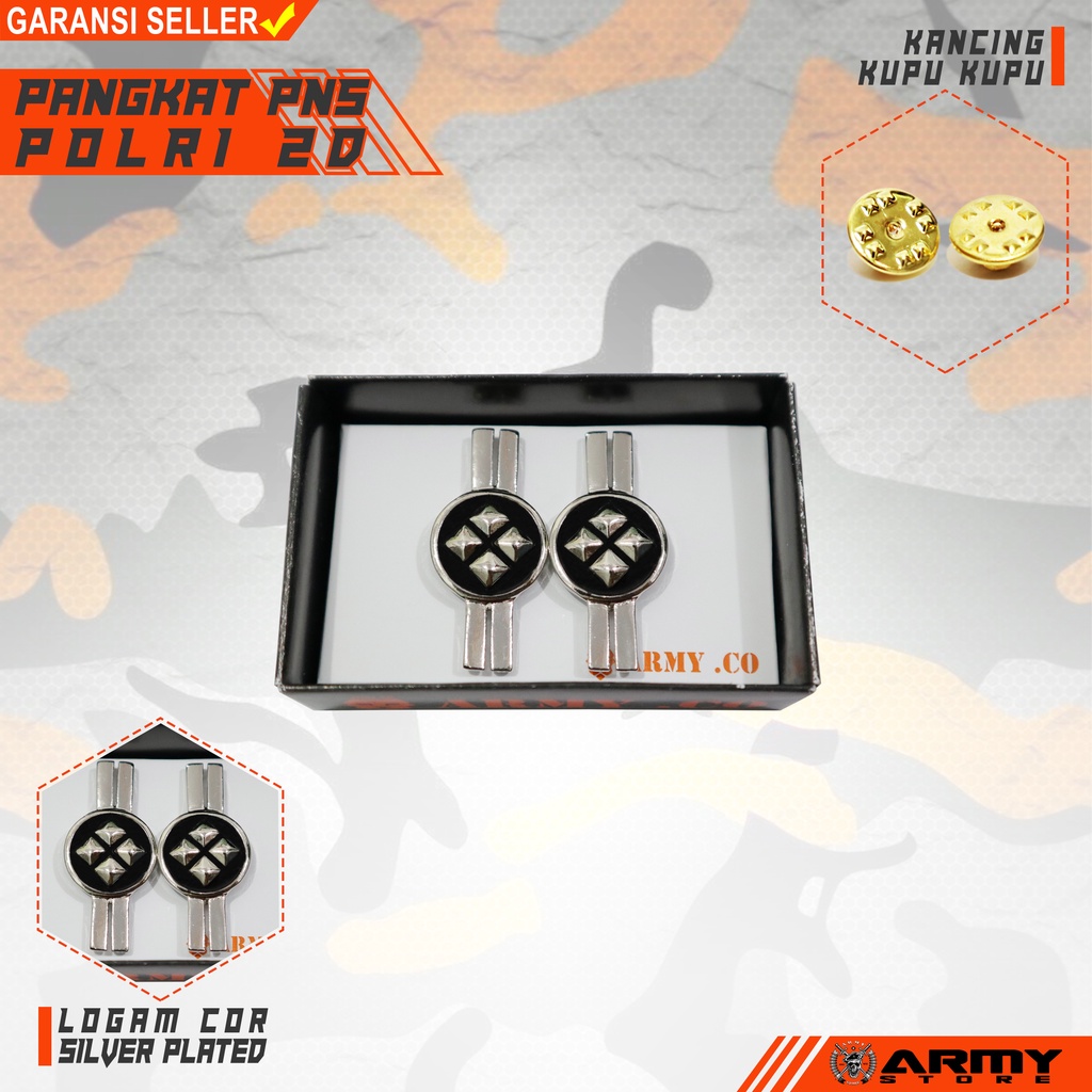 Jual pangkat pns polri 2D | Shopee Indonesia
