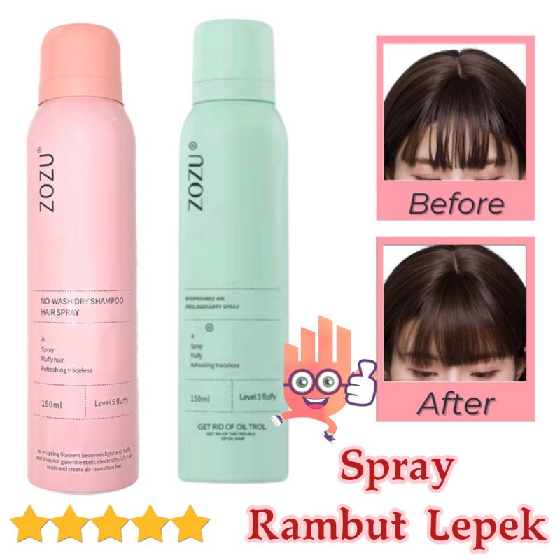 Jual DRY SHAMPOO / spray rambut lepek dan berminyak/ semprotan untuk ...