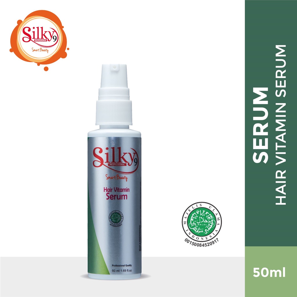 Jual SILKY9 HAIR VITAMIN SERUM 50ML | Shopee Indonesia