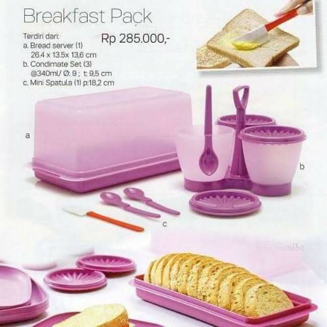 Jual Tempat roti breakfast pack | Shopee Indonesia