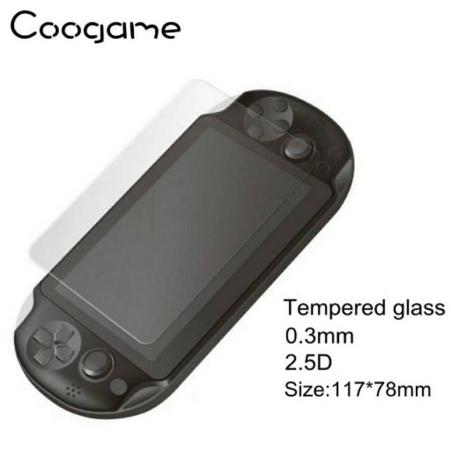 Jual Tempered glass PS VITA PSP VITA psvita Fat 1000/ slim 2000 ...