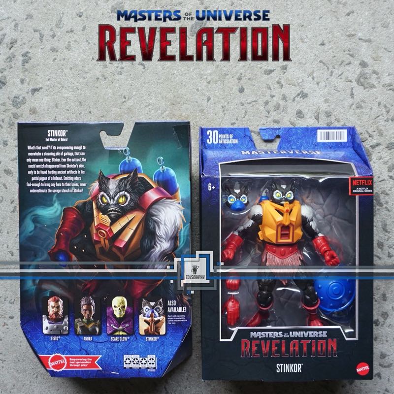 Jual Masters of the Universe Masterverse Revelation STINKOR Netflix ...