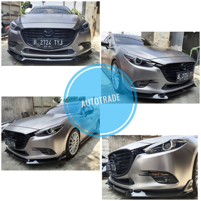 Jual FULL BODYKIT MOBIL MAZDA 3 SKYACTIV CUSTOM MODIFIKASI MAZDA3 ...