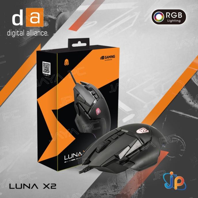 Jual Mouse Gaming Digital Alliance Luna X2 RGB - DA Luna Gaming Mouse ...