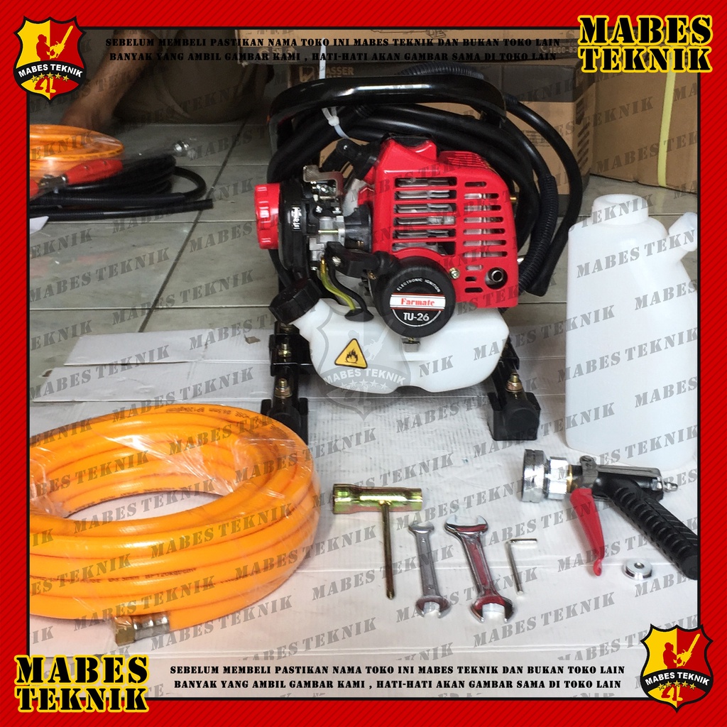 Jual TASCO TF 600 / TF600 - 2 TAK - MESIN STEAM / SEMPROT AIR - ENGINE POWER SPRAYER 2T | Shopee ...