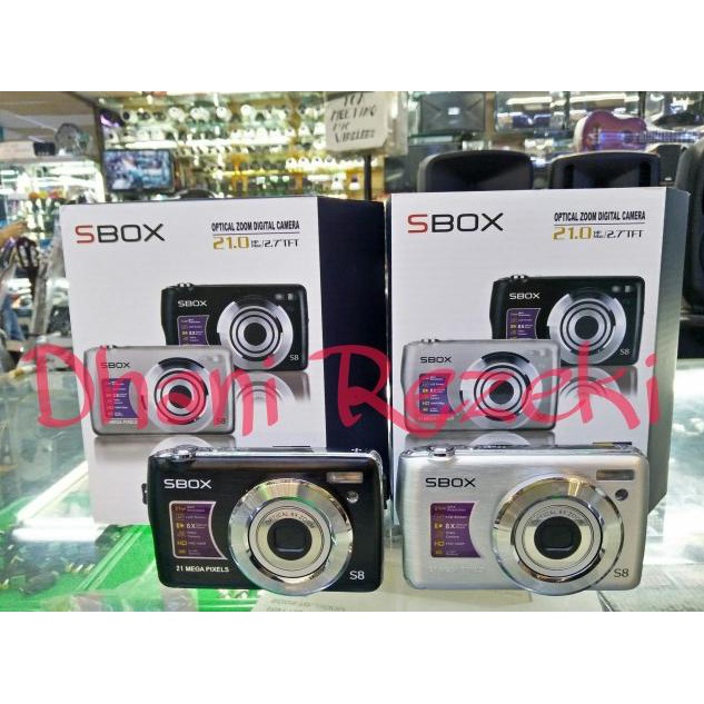 Jual KAMERA DIGITAL SBOX / CAMERA DIGITAL POCKET SBOX 20.1 MP Garansi Resmi / KAMERA POCKET ...
