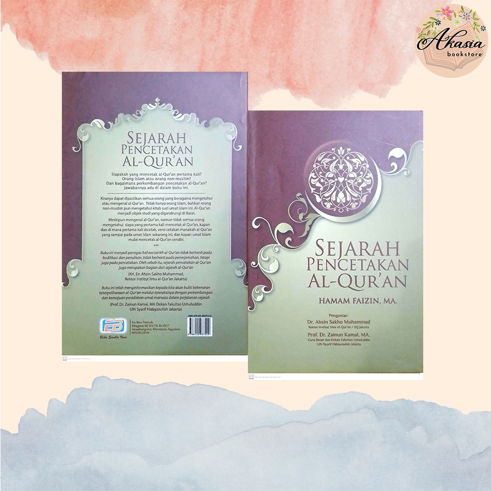 Jual Buku Sejarah Pencetakan Al Quran Shopee Indonesia