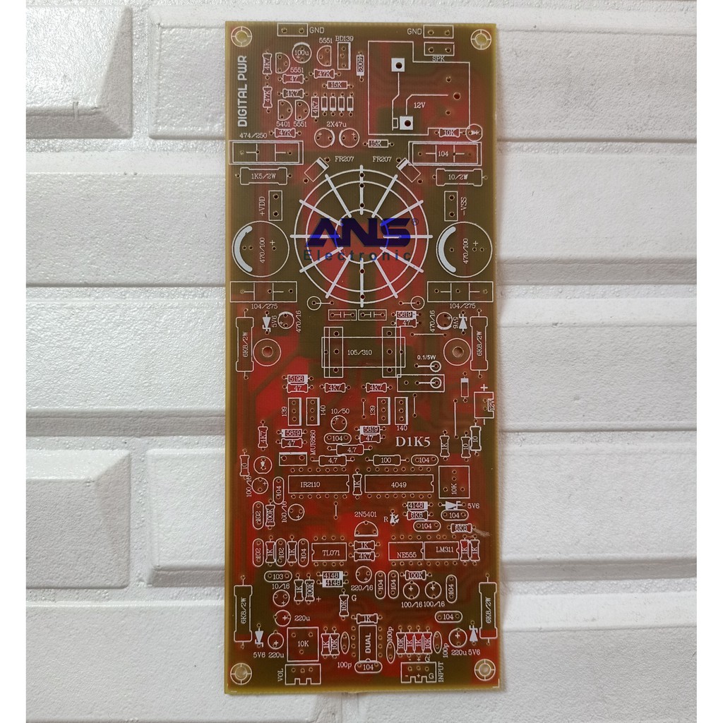 Jual PCB CLASS-D D1K5 | Shopee Indonesia