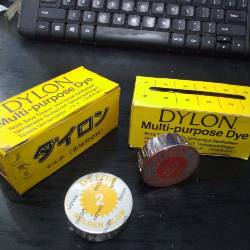 Jual Pewarna kain Dylon wenter . original jepang warna lengkap . pc ...