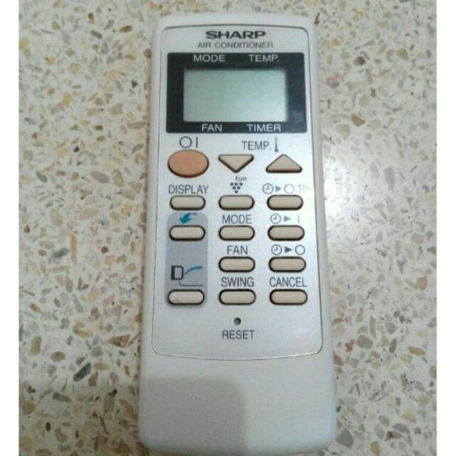 Jual REMOTE/REMOT AC SHARP PLASMACLUSTER CMRC-791-JBEZ ORIGINAL ...