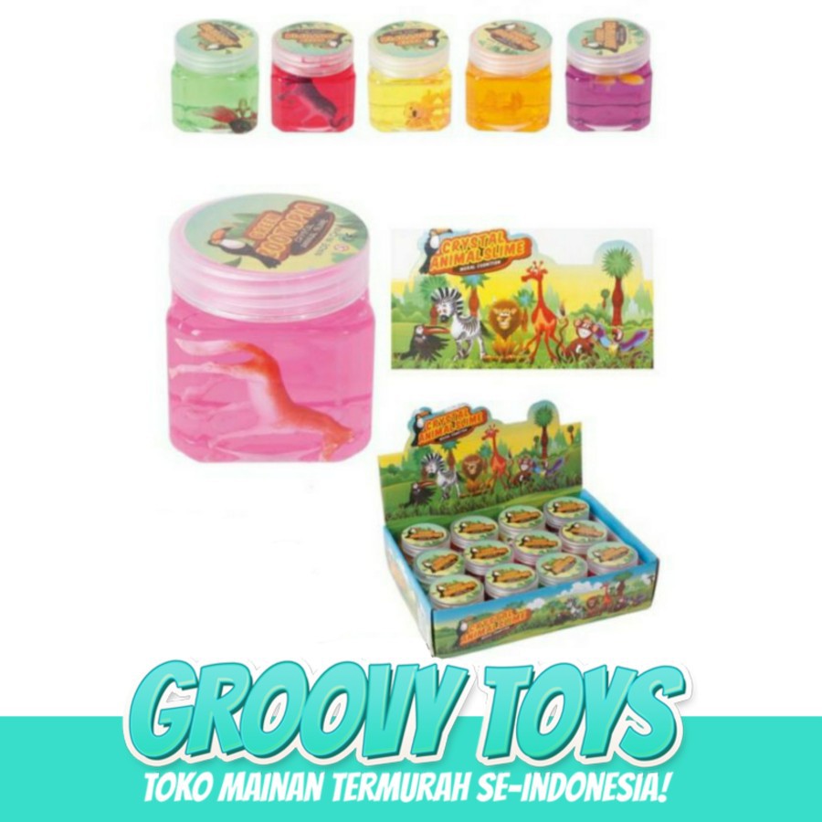 Jual Slime Animal Clear Slime Green Zootopia 8788 | Shopee Indonesia