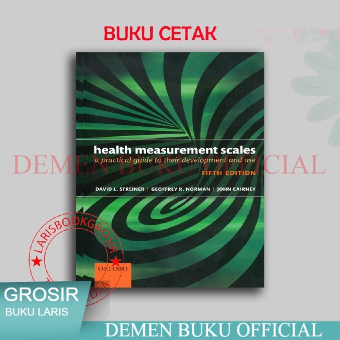 Jual Buku Health measurement scales 5th fifth edition David L Streiner ...