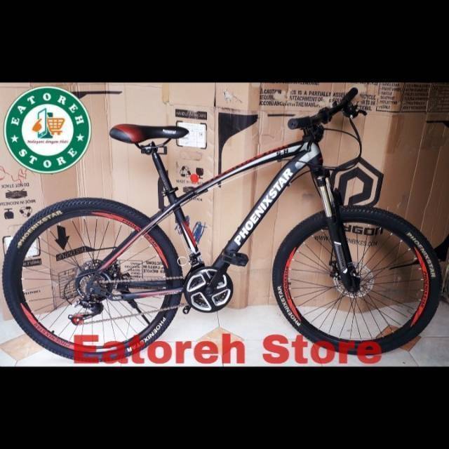 Jual SEPEDA GUNUNG MTB Phoenix Star AT 3 Ukuran 26 Inchi Bagus Murah ...