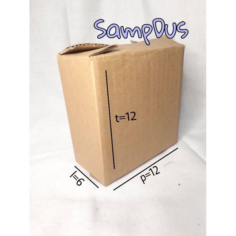 Jual kardus/box packing online Uk. 12×6×12 cm. | Shopee Indonesia