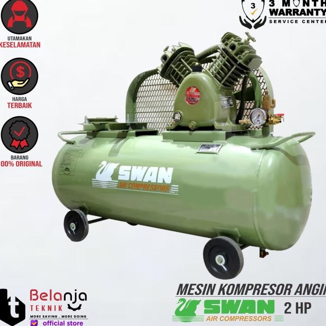 Jual Swan Uunloaded Air Compressor 2 Hp Mesin Kompresor Angin Unit Only ...